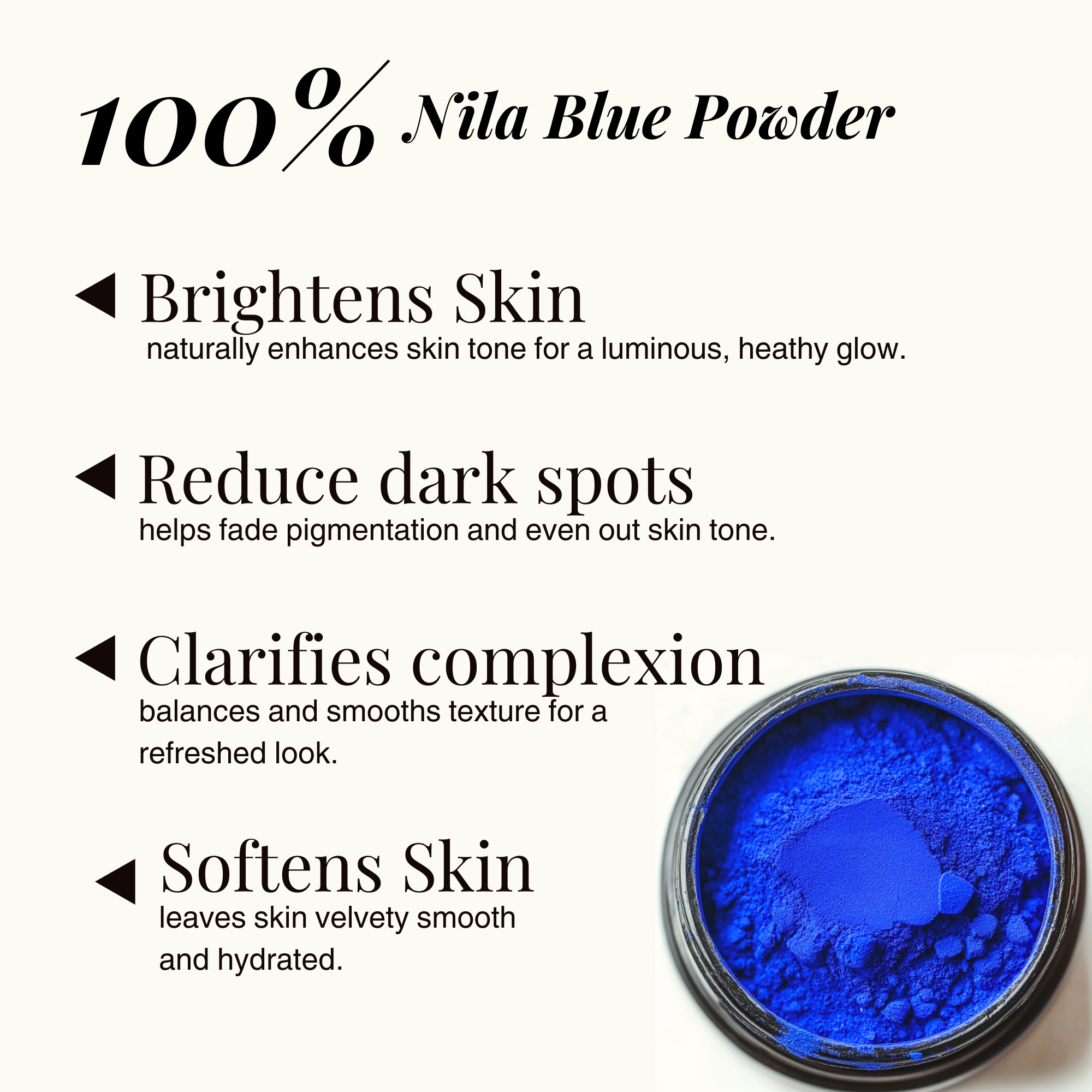 Goodbye to Hyperpigmentation, Thanks to Nila Blue powder