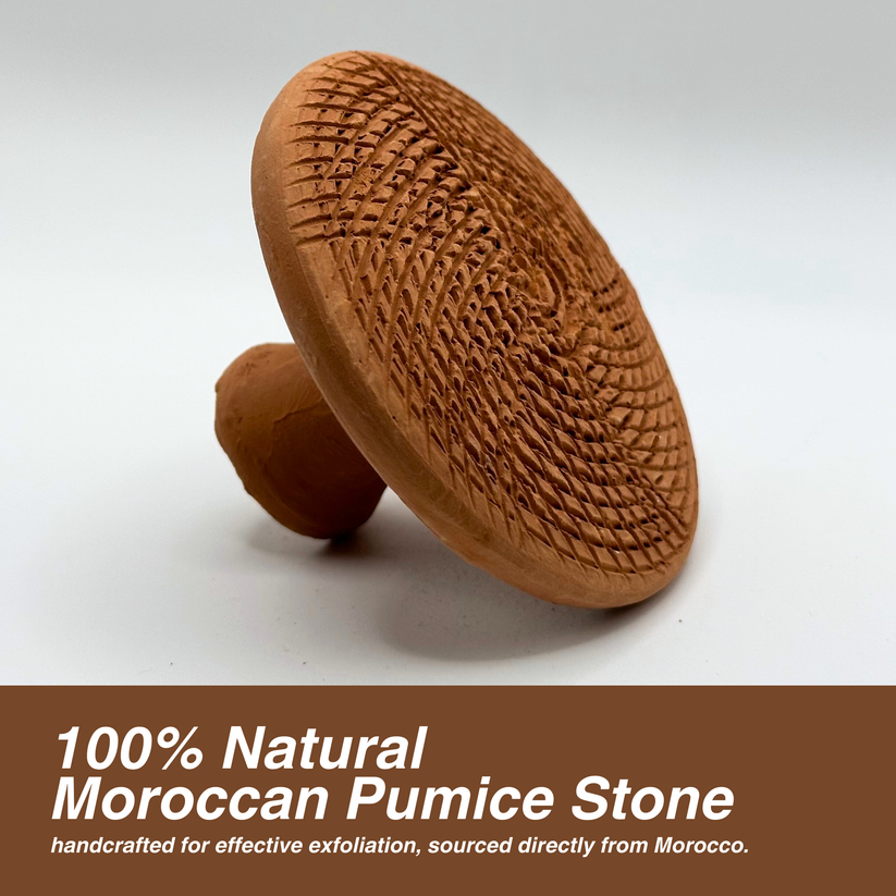 Your M'hekka Terracotta Clay Pumice Stone – Your Saha