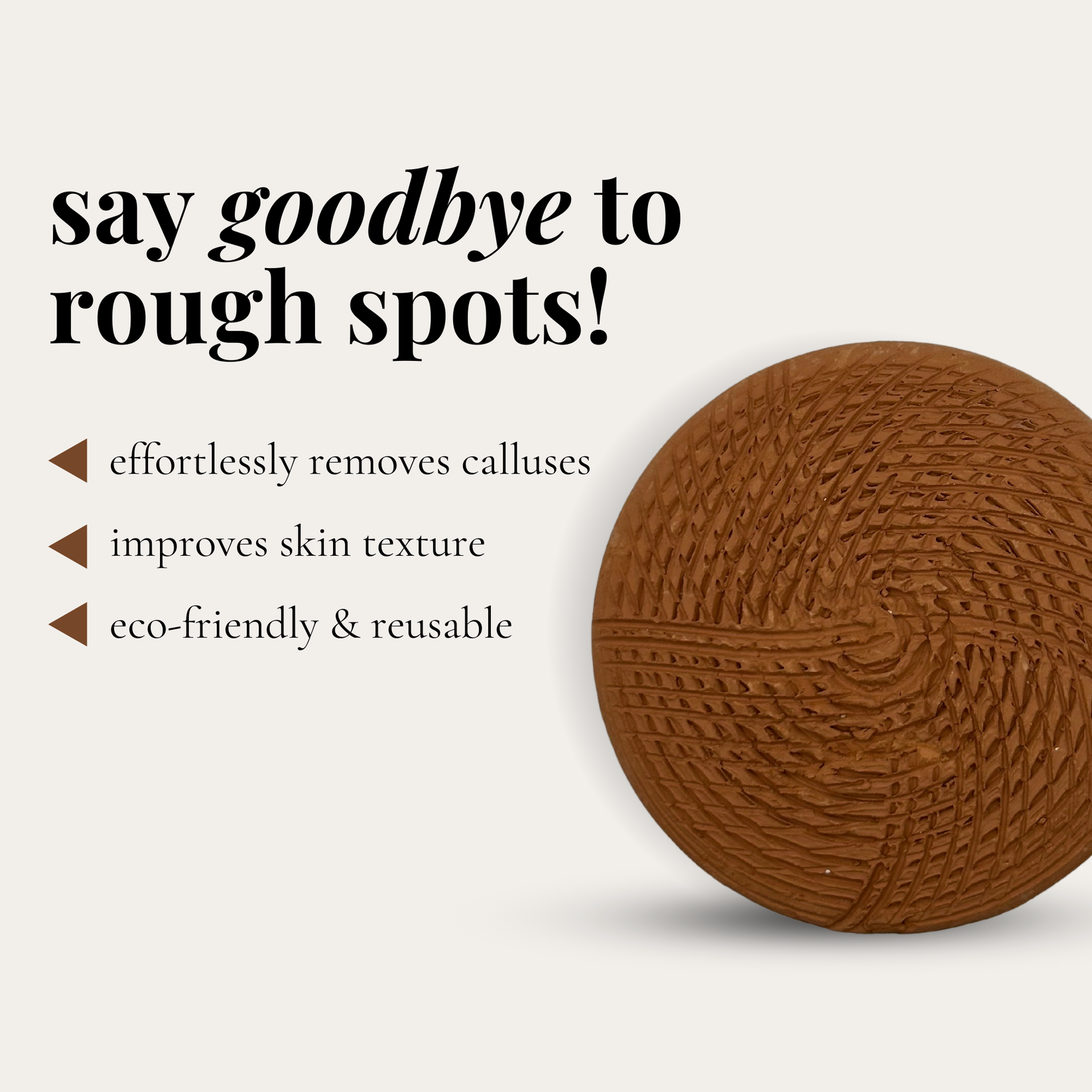 Your M'hekka Terracotta Clay Pumice Stone – Your Saha